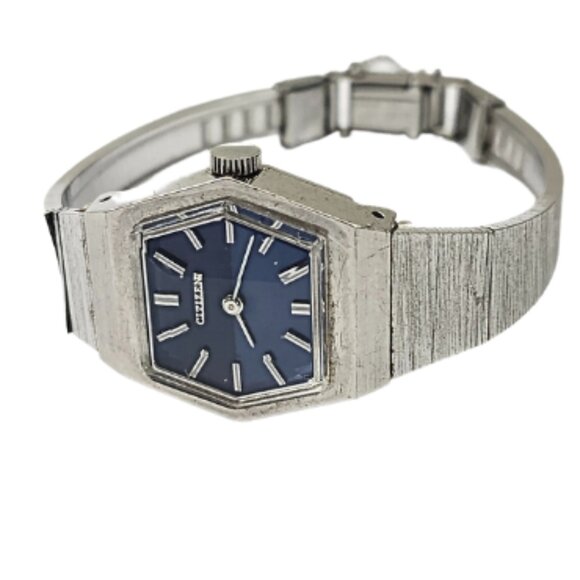 Citizen | Accessories | Citizen Watch Hexagonal Blue Dial A04 | Poshmark